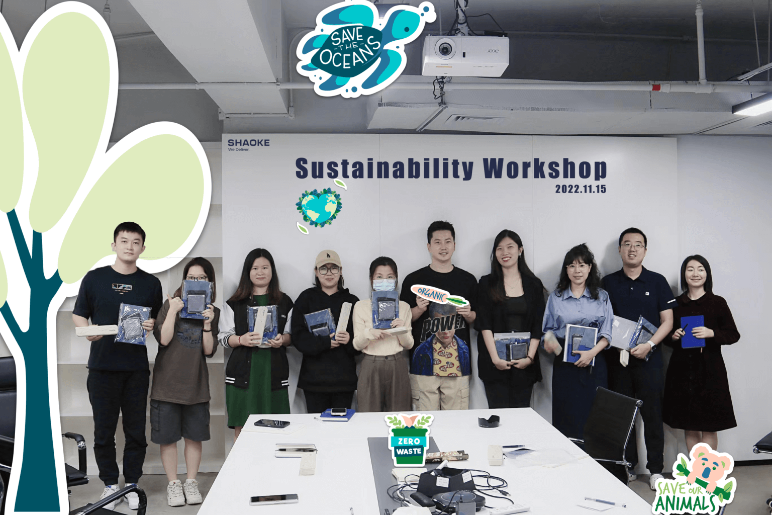 Sustainability Workshop in SHAOKE Shenzhen Office – SHAOKE